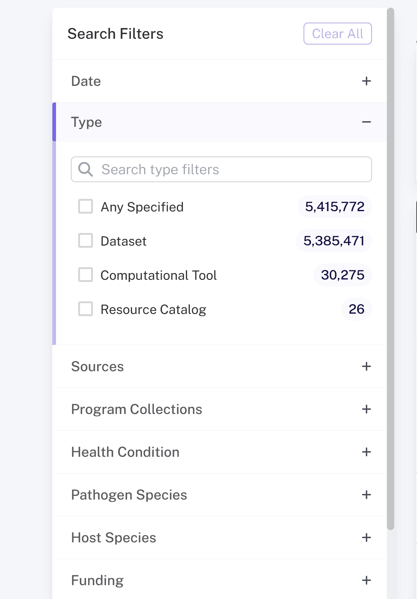 NIAID Data Discovery Portal | What you can find in the Discovery Portal